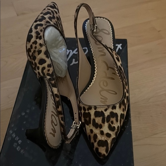 Sam Edelman | Shoes | Sam Edelman Brown And Black Heels With Slingback ...